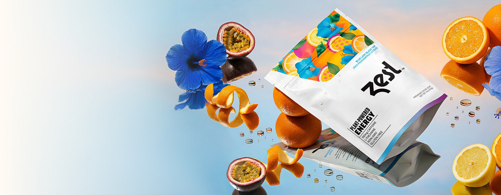Zest Functional Beverages - High Caffeine Energy Tea and more